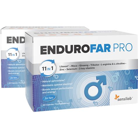 Endurofar Pro Booster De Libido Pour Les Hommes I Sensilab