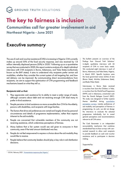 The Key To Fairness Is Inclusion Understanding Perceptions Of Fairness And Aid Modality