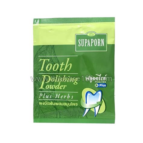Травяной зубной порошок Supaporn Tooth Polishing Powder купить по цене ...