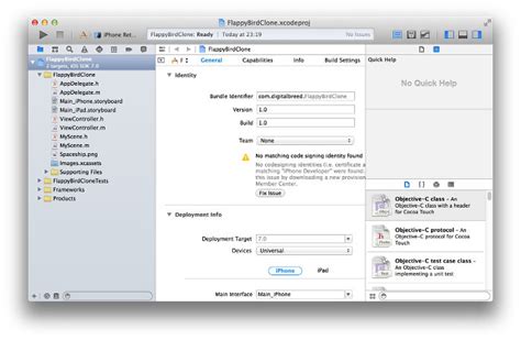 how to build a game like flappy bird with xcode and spritekit