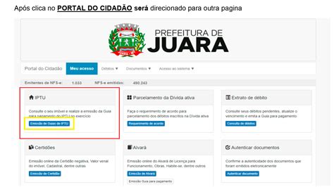 Emissão da guia do IPTU 2021 On LIne passo a passo