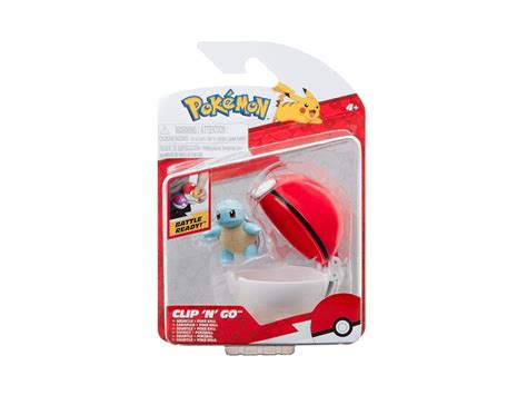 Pokémon Clip N Go Pokeball Squirtle Nové Prokonzole Cz