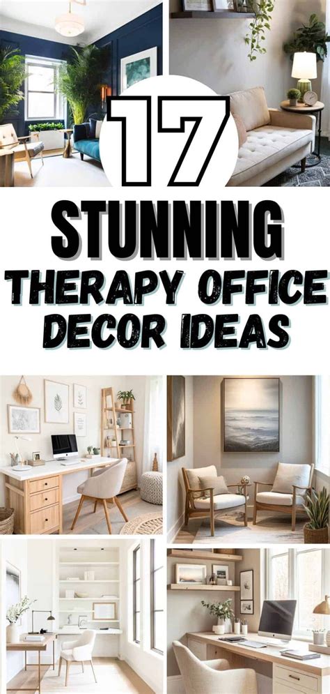 17 Cute And Professional Therapy Office Decor Ideas Work Well Remote