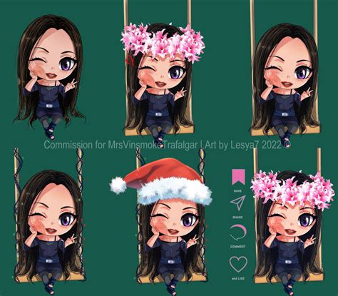Commission: Chibi Hanako (OC) by Lesya7 on DeviantArt