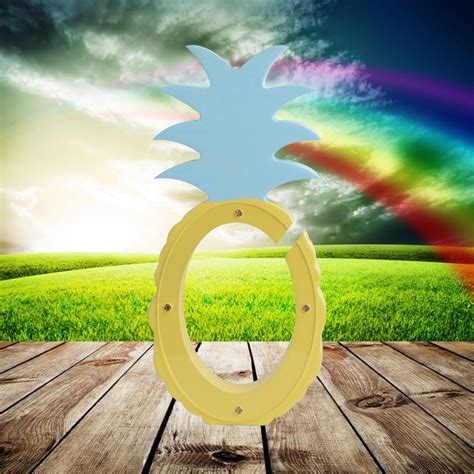 Pineapple Desktop Decor Beautiful Ornament For Bed Grandado