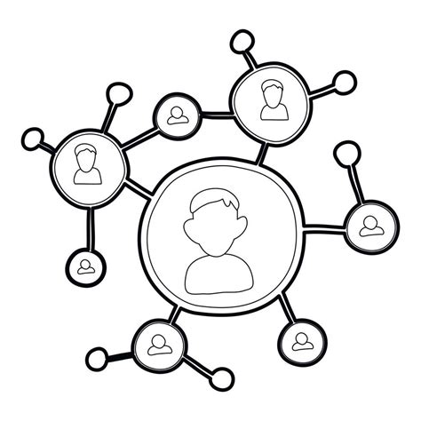 Connection Icon Outline Style 14738770 Vector Art At Vecteezy