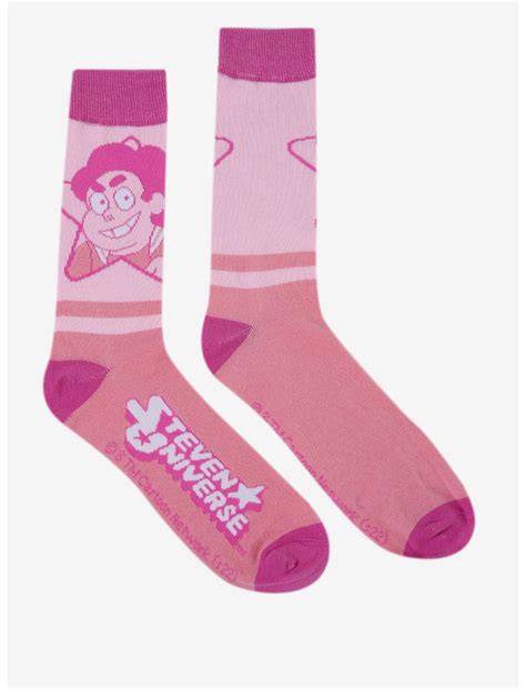 Steven Universe Star Crew Socks Hot Topic