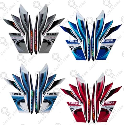 STIKER STRIPING LIS BODY MOTOR YAMAHA NOUVO Z FULL SET Lazada Indonesia