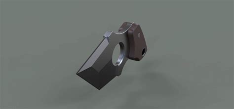Push Dagger 4 3d Model By Techitemsrock