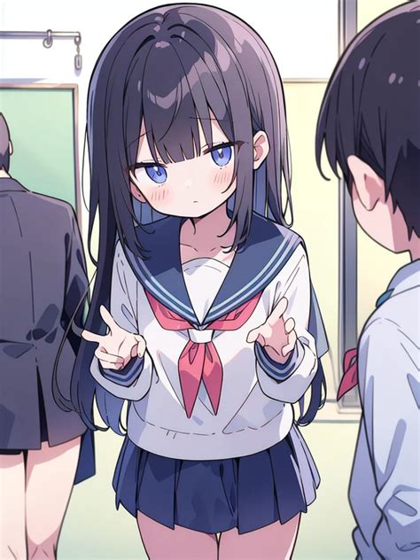 Schoolswimsuit Seaart Ai