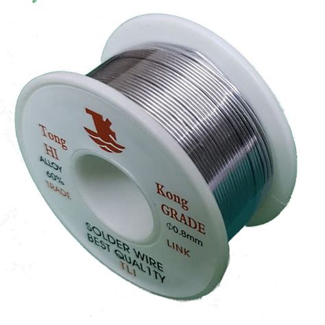 Soldering Lead 60 Alloy Welding Solder Wire Spool Reel 08mm Diy