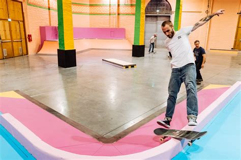 Yinka Ilori Creates Joy And Excitement With Colourful Skate Park In Lille