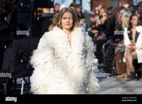 Natasha Volkova Wears A Creation As Part Of The Stella Mccartney Fall