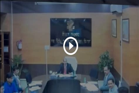 Caught On Camera Frustrated Bihar Ias Officer Hurls Abuses During