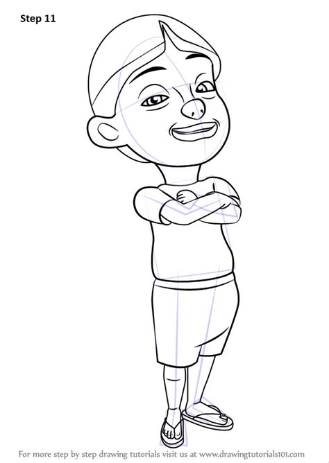Upin Ipin Lukisan / Cara Menggambar Upin Upin Dan Ipin How To Draw Upin Upin And Ipin Easy ...