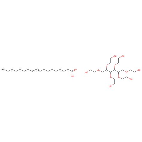 59800 21 4 C18h34o2 X C2h4o N C2h4o N C2h4o N C2h4o N C2h4o N C2h4o Nc6h14o6 Chemical