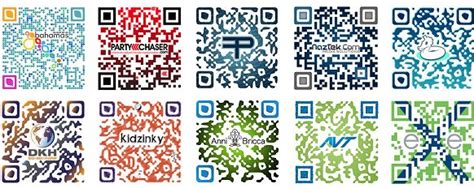 Multi Coloured QR Codes With Images In Them Coding Qr Code Custom
