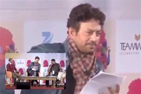 Old Video Of Irrfan Khan Reading Thakur Ka Kuan Poem Goes Viral In