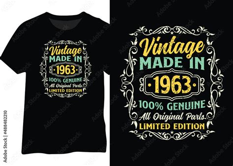 Vintage Made In 1963 100 Genuine All Original Parts Limited Edition