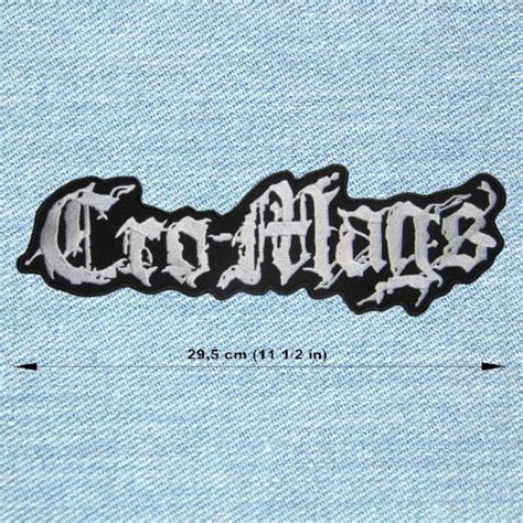 Cro Mags Big Embroidery Patch King Of Patches