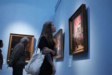 Открытие выставки Датские мастера 1800 1850 в Москве РИА Новости Медиабанк