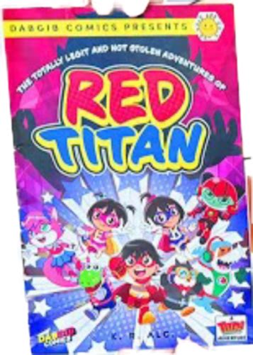 Red Titan Comic Book By Ryans World The Movie By Caneronc On Deviantart