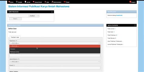 Source Code Sistem Informasi Publikasi Karya Ilmiah Berbasis Web Gratis