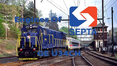 Engines Of Septa Ge U34ch Youtube
