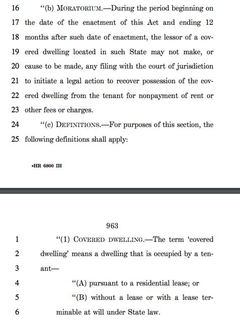 House Votes To Extend And Expand Federal Eviction Moratorium