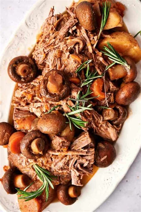 Best Slow Cooker Pot Roast Fall Apart Tender