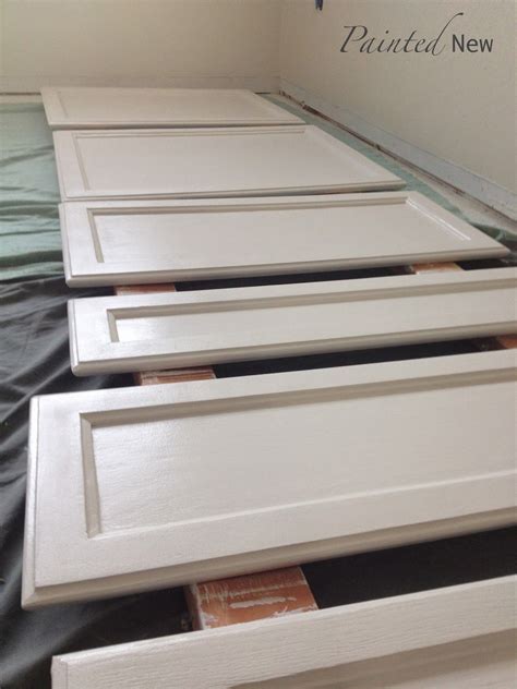 Painted Cabinet Makeover Using Sherwin Williams White Duck Includes