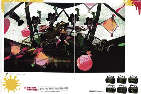 Octo Showgirls Behind Dj Octavio And Callie Splatoon Book Art Funky