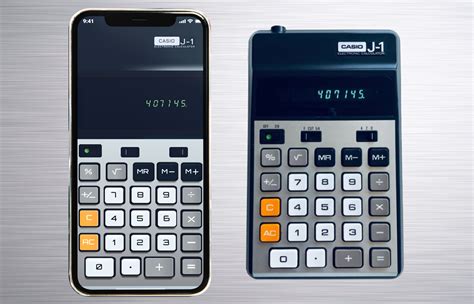 Calculator App In Skeuomorphism Style On Behance