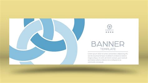 Premium Vector Geometric Composition With An Intersecting Circle A Modern Template For Posters