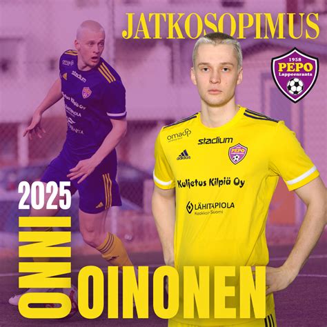 Onni Oinonen Jatkaa Pepossa Myös Tulevalla Kaudella Pepo Lappeenranta
