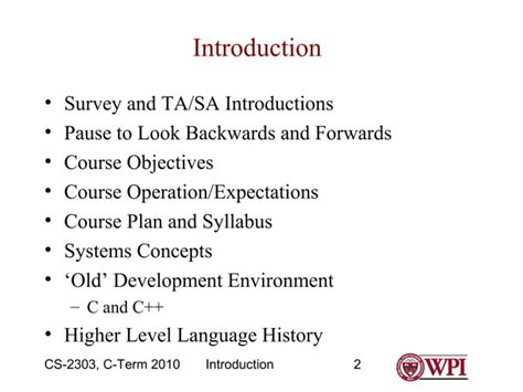 Week0 Introduction Ppt