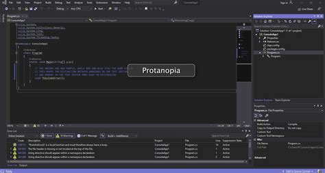 Colour Blind Version Of Dark Theme Visual Studio Visual Studio Marketplace