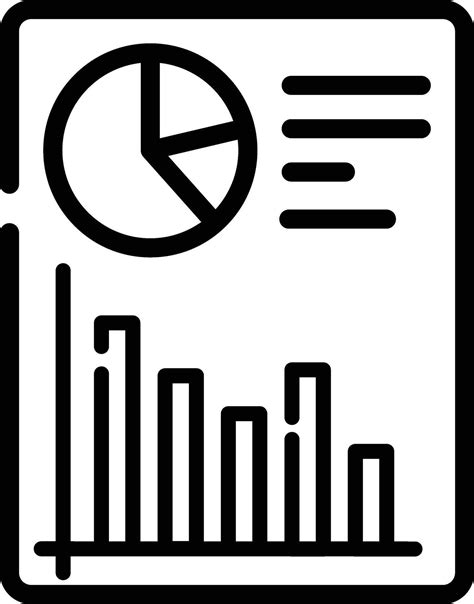 Made In Uk Pie Chart And Bar Graph For Data Visualization Icon Outline