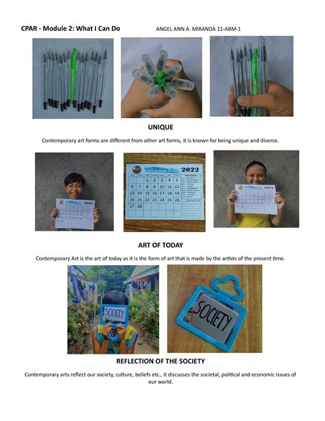Cpar Photoshoot Physical Science Infographic Cpar Module 2 What I