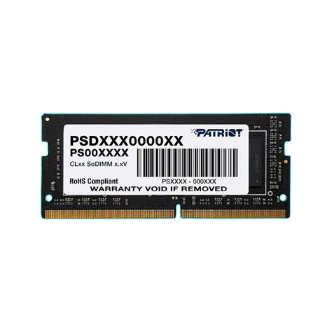 Memoria Ram Nb 16gb Ddr4 3200mhz Patriot Serial Center
