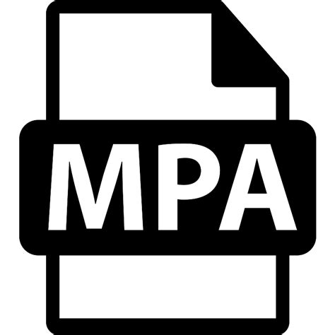 Mpa File Format Variant Vector SVG Icon SVG Repo