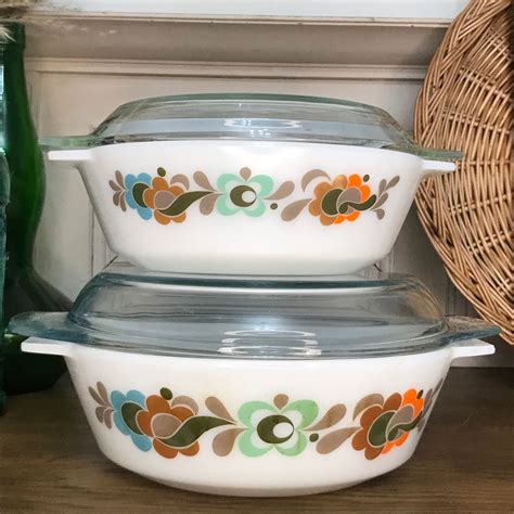 Vintage Retro Pyrex Casserole Dishes Lids Kitchen Artofit