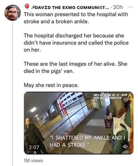 Body Cam Footage Of Cops Killing A Woman Because She Didnt Have