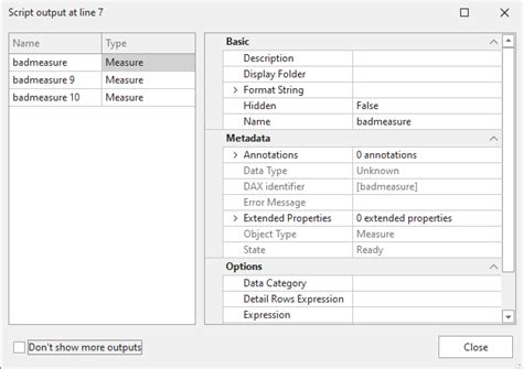 View Remove Measures With Errors Tabular Editor Documentation