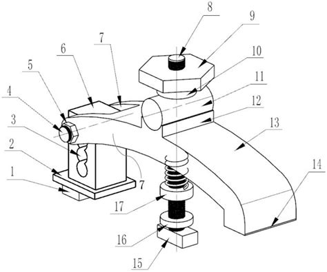 一种可调式压板装置的制作方法