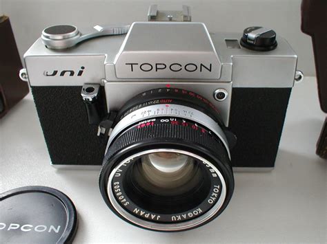 Topcon Uni Reflexcamera Met Een Tokyo Kogaku UV Topcor 53mm F 2 Lens