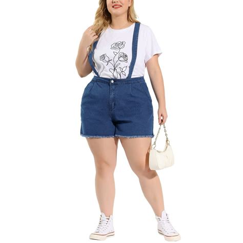 Plus Size Jumpsuit Shorts