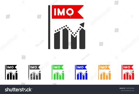 Imo Chart Trend Icon Vector Illustration Stock Vector Royalty Free