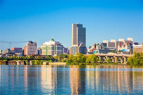 Albany New York Usa Cityscape Stock Image Image Of Architecture