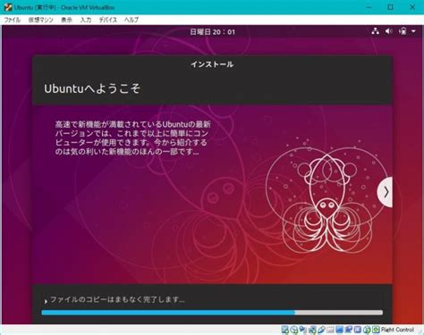 Virtualboxの仮想マシンにubuntuをインストールしてみた（1810） あんらぶぎーくどっとこむ